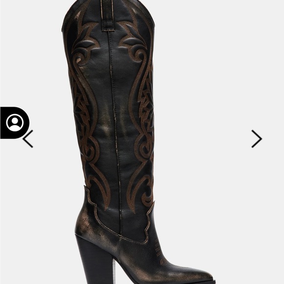 Steve Madden | Shoes | Steve Madden Lasso Brown Distressed Boot | Poshmark